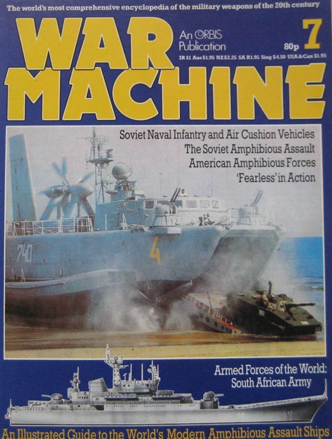 WAR MACHINE ORBIS magazine Issue 7 Modern Amphibious Assault Ships £4. ...