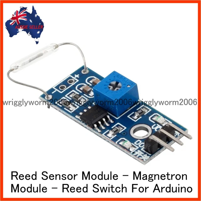 REED SENSOR MODULE Magnetron Module Reed Switch MagSwitch For Arduino ...