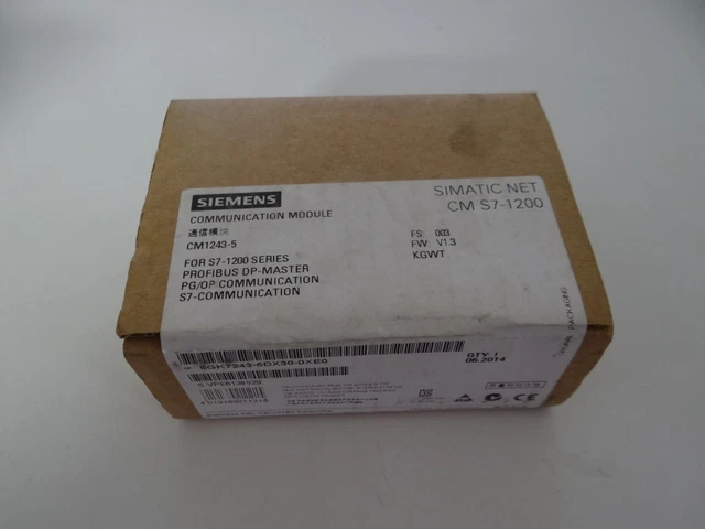 SIEMENS SIMATIC S7-1200 Communications Module CM1243-5 6GK243-5DX30 ...