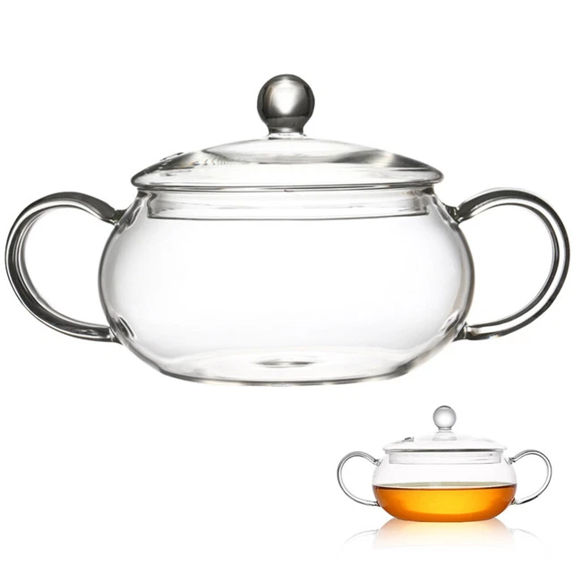 ALTO VETRO BOROSILICATO Pentola Di Con Coperchio Zuppa Trasparente EUR ...