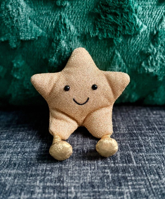 RETIRED AMUSEABLE STAR Jellycat Gold - new without tags £42.30 ...