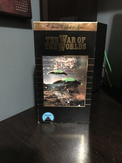 THE WAR OF THE WORLDS (VHS 1986) PARAMOUNT 75th ANNIVERSARY COLLECTORS ...