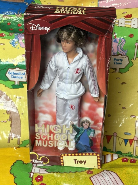 MATTEL DISNEY HIGH School Musical Troy Bolton Doll Boxed £15.76 ...