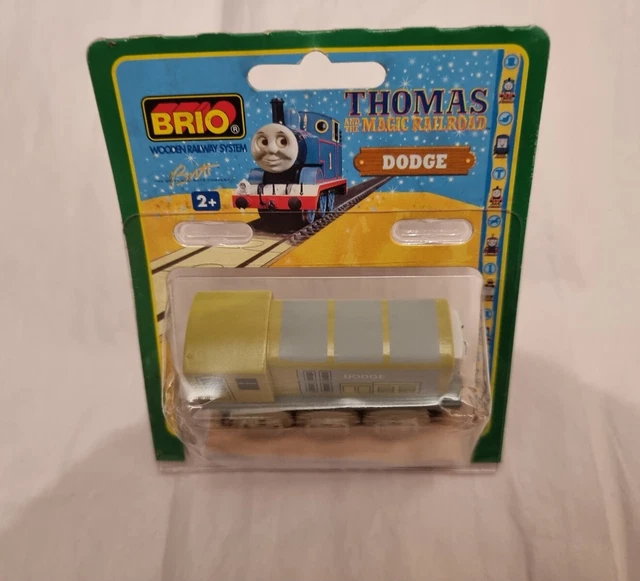 THOMAS THE TANK Engine & Friends BRIO DODGE WOOD TRAIN NEW IN BOX ...