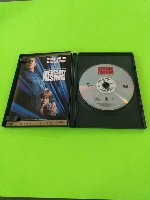 MERCURY RISING (DVD, 1999, Canadian, Widescreen)-071 $4.76 - PicClick CA