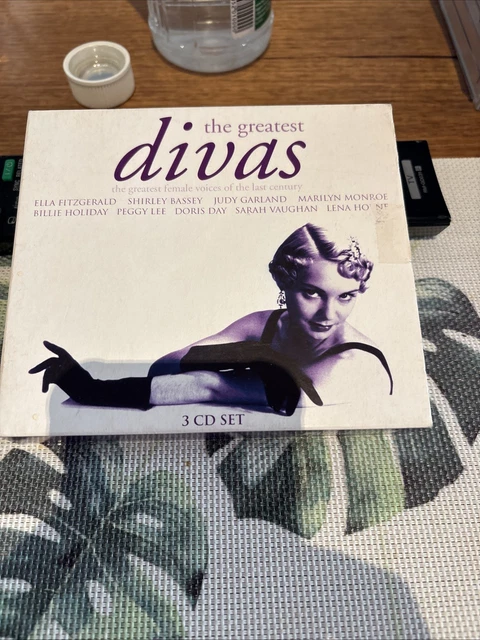 THE GREATEST DIVAS 3 CD VGC++ Ella Fitzgerald Doris Day Peggy Lee ...