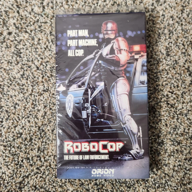 ROBOCOP VHS 1987 - Peter Weller - Orion Studios Home Video Cult Rare ...