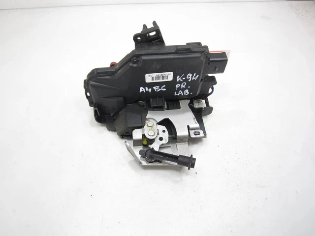 AUDI A4 S4 B6 8E 8H 2002 Front right front door lock 8E1837016C ...
