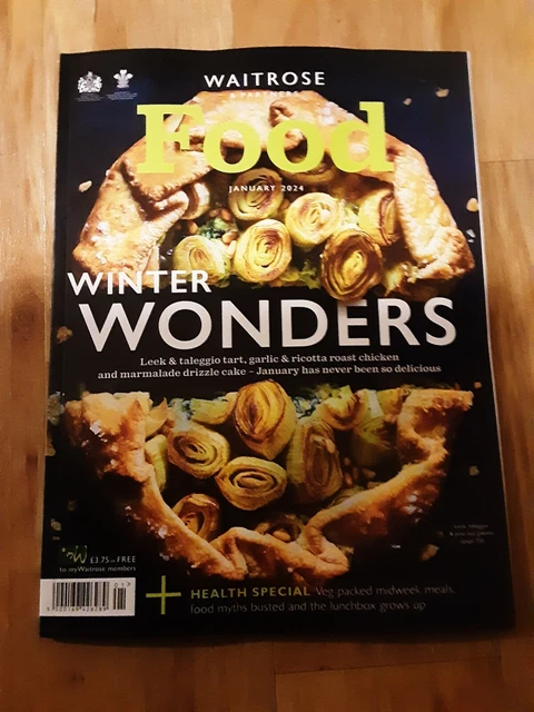 WAITROSE FOOD MAGAZINE January 2024 - Winter Wonders £0.99 - PicClick UK