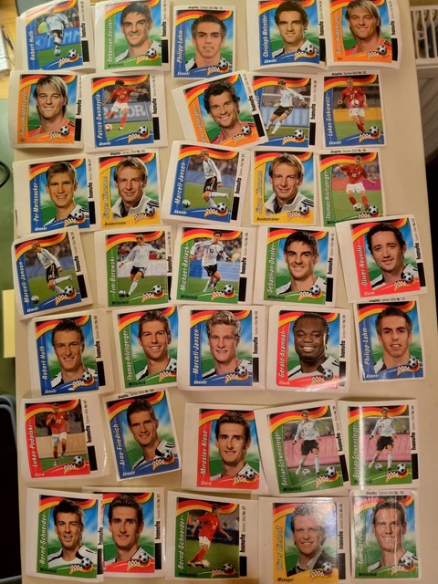 35 X FERRERO Hanuta Duplo Sticker Aufkleber - WM 2006 Fußball ...