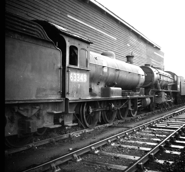 MM 643 BLACK & White Large Format Negative Raven Q6 Class 63349 North ...