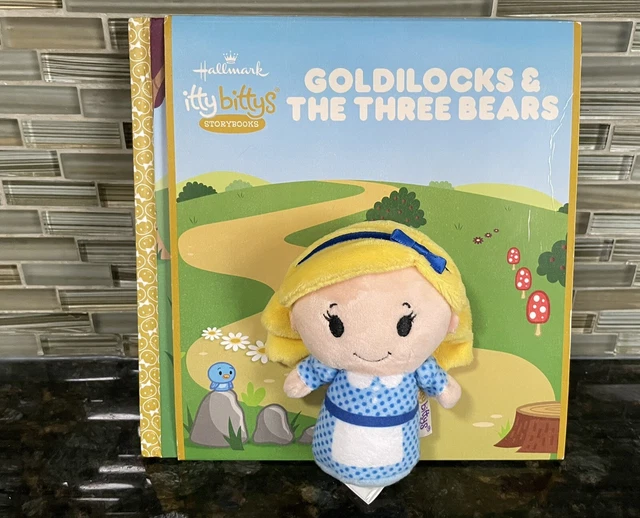 GOLDILOCKS & THE Three Bears, Storybook and Plush Doll, HALLMARK ITTY ...