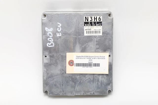 MAZDA RX-8 RX8 Motore Controllo Modulo ECM ECU M/T N3M6 18 881J OEM B008 2004 EUR 254,75 ...