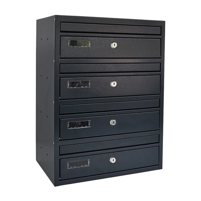 POST BOXES FOR Flats, Communal Multiple Letterboxes E1, Wall Mounted ...