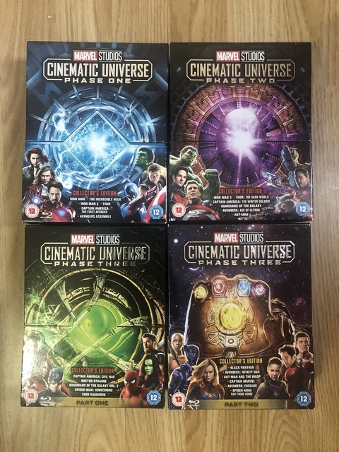 Marvel Cinematic Universe Phase 1 3 Complete Collection FOR SALE ...