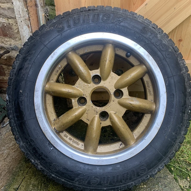 MGB GENUINE MINI lite WHEELS 14 INCH 5.5 14J X4 £200.00 - PicClick UK