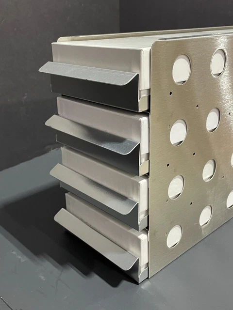 THERMO SCIENTIFIC FREEZER Rack Kit 4 Racks with 4 Sliding Shelves Holds ...