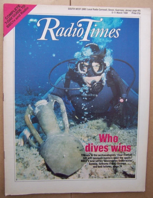 RADIO TIMES/1988/BOB MONKHOUSE/VISCOUNT Linley/Guy Pearce/Anne ...