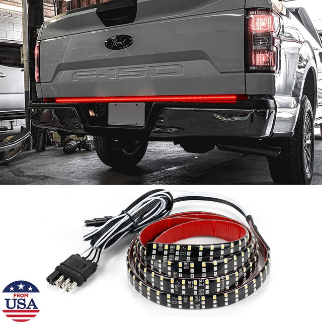 60'' LED STRIP Tailgate Light Bar Reverse Brake Signal for Ford F150 ...