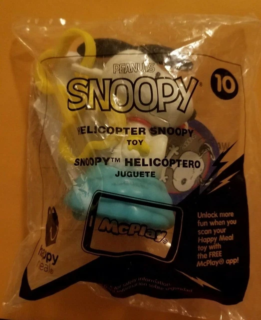 HELICOPTERO SNOOPY NO 10 McPlay McDonalds Happy Meal Toy New Sealed EUR ...
