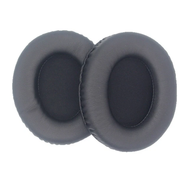 BLACK OVAL EAR Cushions 125x105mm for Gaming Headset Headphone ...