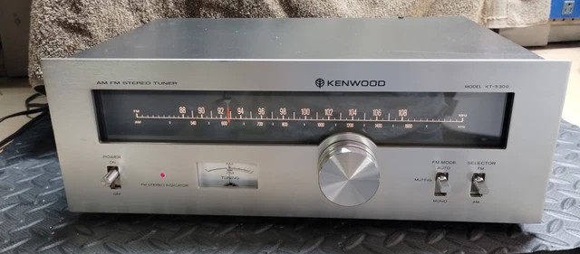 VINTAGE KENWOOD KT-5300 AM FM Stereo Tuner, Works $40.00 - PicClick CA