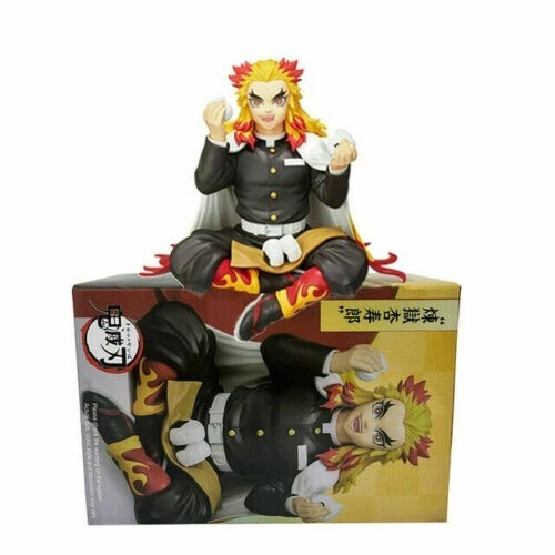DEMON SLAYER: KIMETSU no yaiba rengoku kyoujurou eating rice balls pvc ...