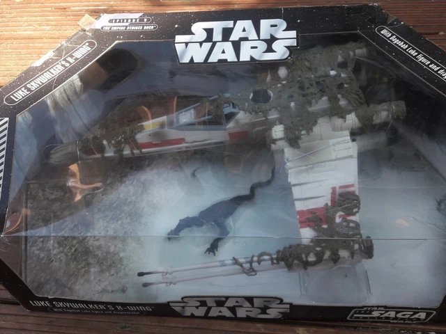 STAR WARS LUKE Skywalker's X-wing Dagobah SAGA COLLECTION New sealed ...