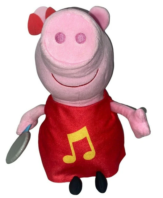 PEPPA PIG OINK-ALONG Songs Peppa Singing Plush Doll Stuffed Animal EUC ...
