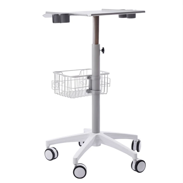 360° MOBILE MEDICAL Tool Trolley Cart w/Storage Basket Height ...