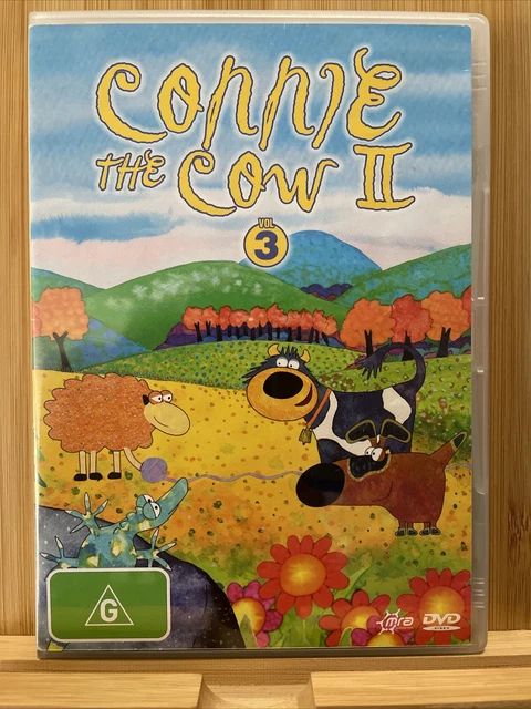 CONNIE THE COW II 2 VOL 3 DVD VOLUME RARE ANIMATION CARTOON 9 EPISODES ...