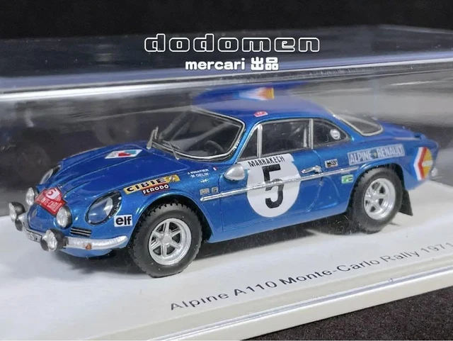 1/43 SPARK RENAULT Alpine A110 Monte Carlo 1971 5 Minicar EUR 135,94 ...