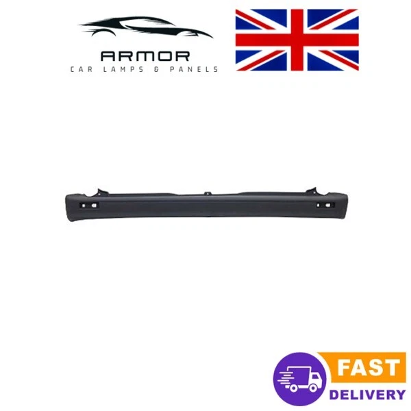 FOR VAUXHALL VIVARO Trafic Rear Bumper Textured No Sensor Holes 2001 ...