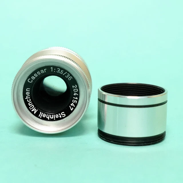 STEINHEIL MUNCHEN CASSAR 36mm f3.5 Prime Cine Lens. D-mount. Exc ...
