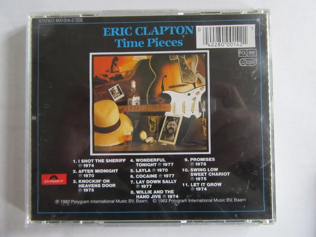 ERIC CLAPTON GREATEST Hits CD Collection - Backtrackin`, Timepieces ...