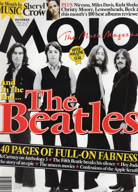 MOJO #35 OCTOBER 1996 - Beatles, Nirvana, Sheryl Crow, Lemonheads, Beck ...