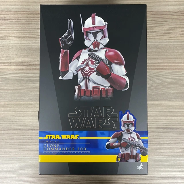 CLONE COMMANDER FOX Hot Toys Tms103 1/6 1:6 Sexto Star Wars Clone Wars ...