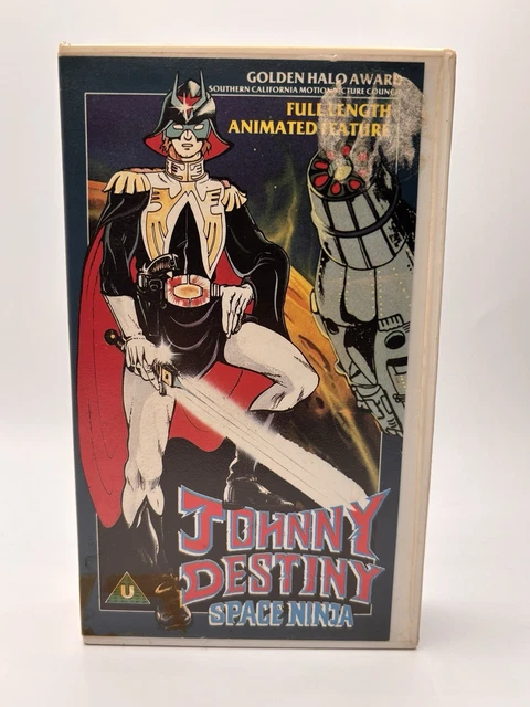 JOHNNY DESTINY SPACE Ninja | 1980’s VHS | Korean Animated Video | Very ...
