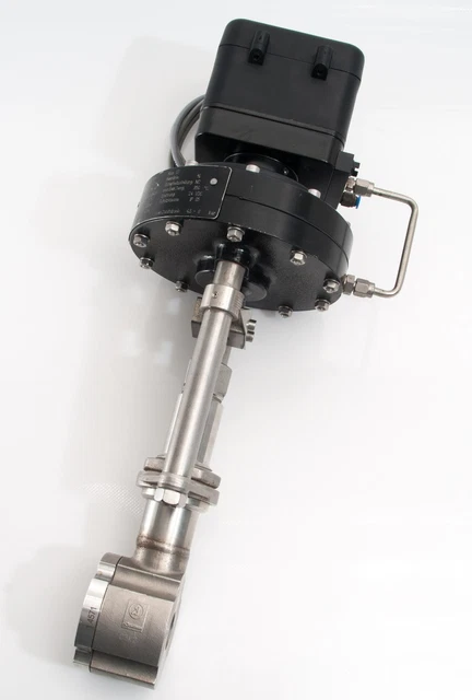 SCHUBERT & SALZER Digital Positioner Typ 8049-4 mit Gleitschieberventil ...