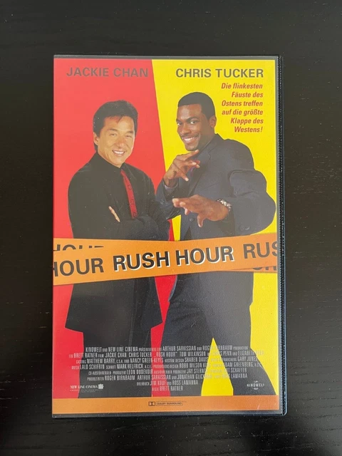 RUSH HOUR VHS Kult RAR Selten Guter Zustand Jackie Chan Chris Tucker ...