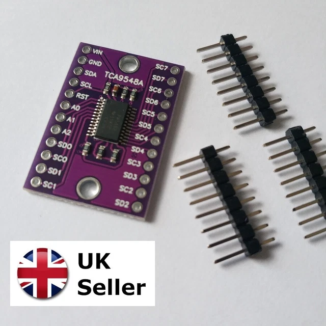 TCA9548A I2C MULTIPLEXER Module : IIC 1-to-8 breakout board £2.99 ...