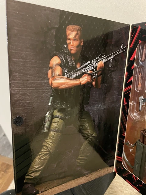 NECA COMMANDO 30TH Anniversary Ultimate John Matrix Schwarzenegger ...