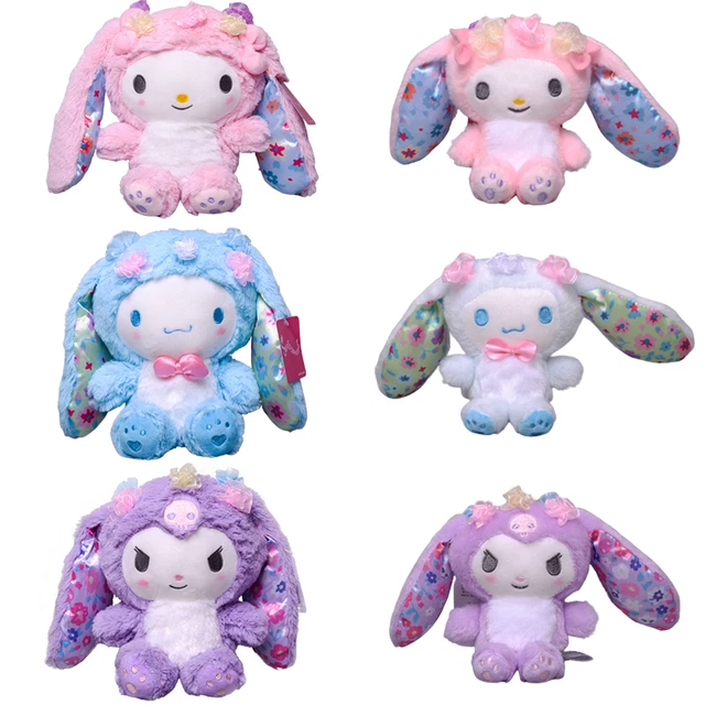 Plushies My Melody Cinnamoroll Kuromi Sanrio Plush Toy Soft Cute Doll