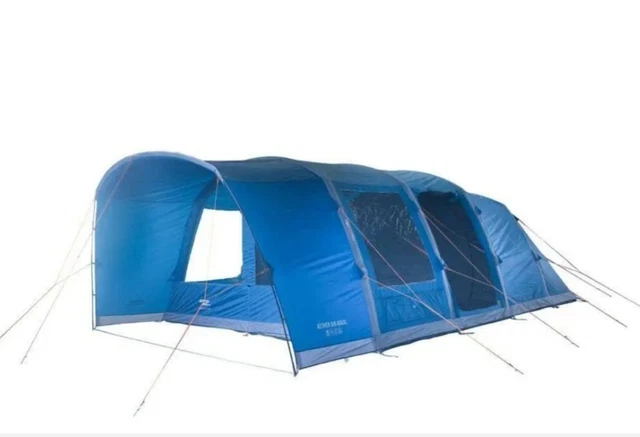 VANGO AETHER 600XL Eco Earth Air Beam Inflatable 6 man Family Tunnel ...