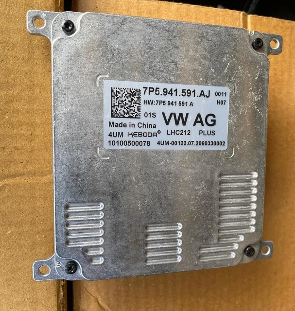 VW AUDI SKODA Seat Headlight Control Module Ballast 2017-2020 ...