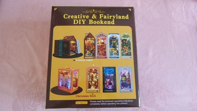 BOOK NOOK DIY kit Colmar Town creative & fairyland DIY bookend £22.50 - PicClick UK