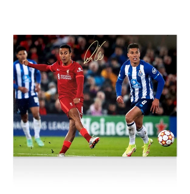 THIAGO ALCANTARA SIGNED Liverpool Photo: Champions League Star ...