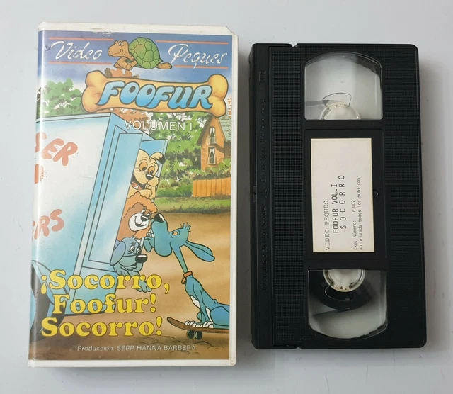 VHS: FOOFUR VOL.1 1986 US Hanna Barbera Cartoons EUR 15,00 - PicClick IT