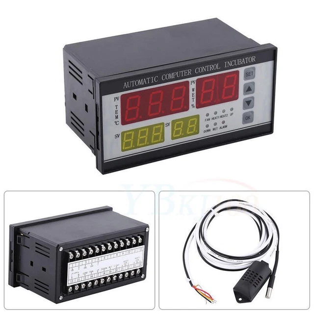 DIGITAL AUTOMATIC COMPUTER Egg Incubator Controller Temperature ...