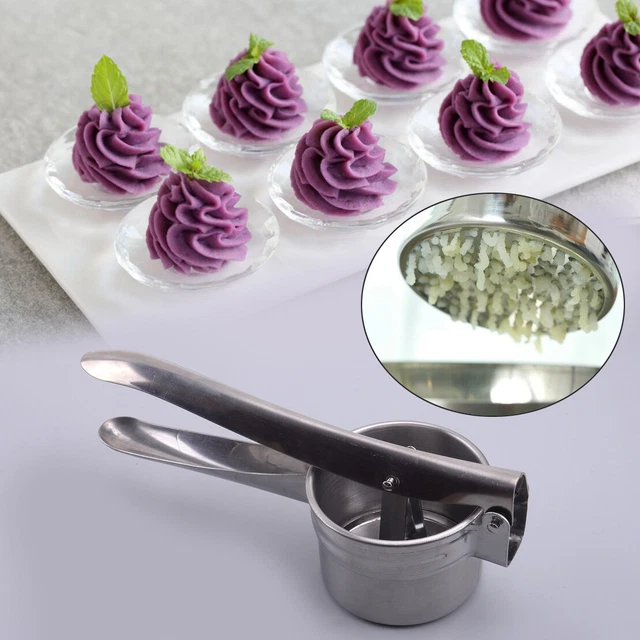 FRUIT AND VEGETABLE Stampers Potato Stampers Pasta Press Stainless ...